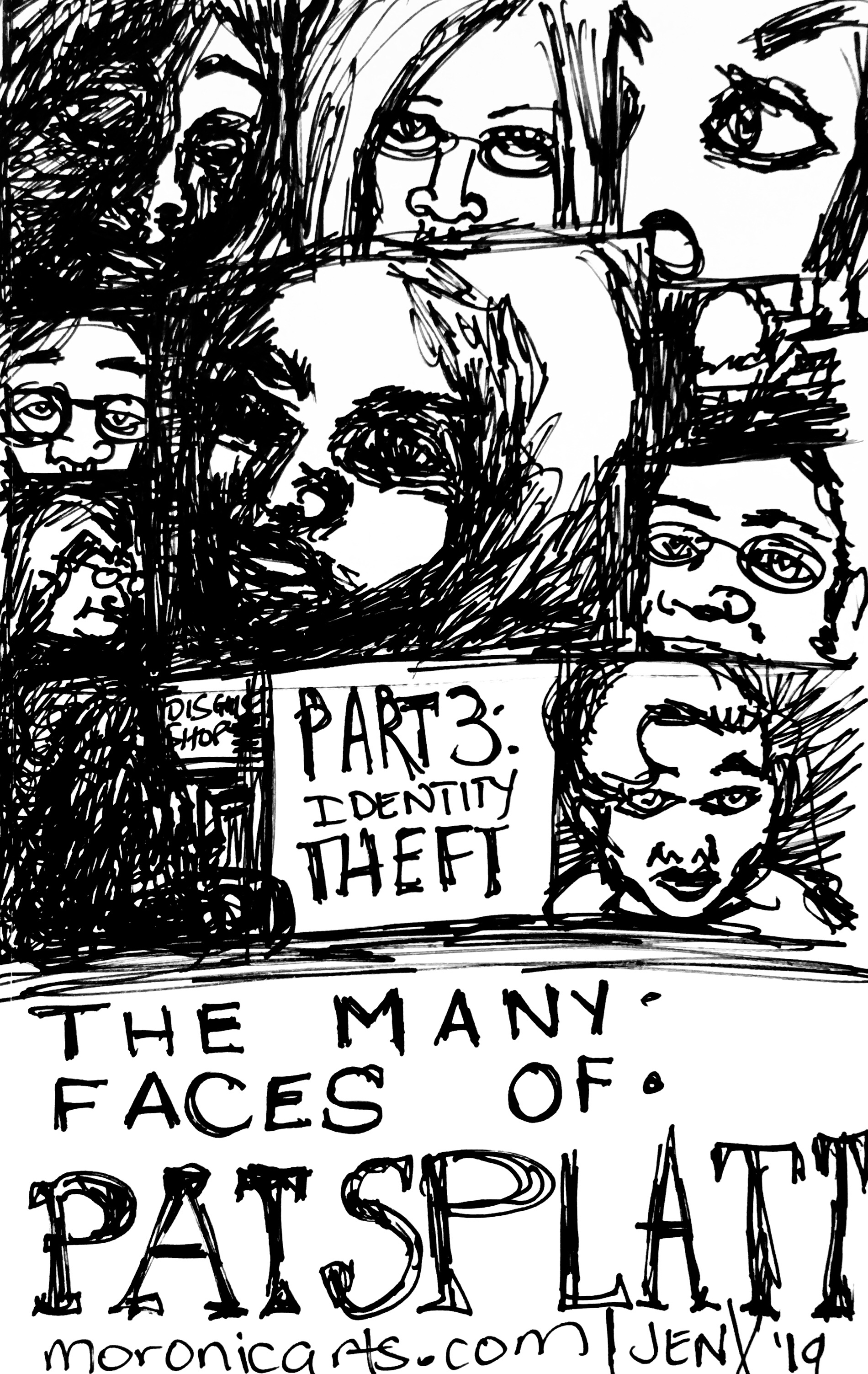 MoronicArts Classics: The Many Faces of Pat Splatt – MoronicArts